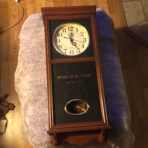 Wall Decor | Spirit Of St Louis Wooden Wall Clock | Poshmark